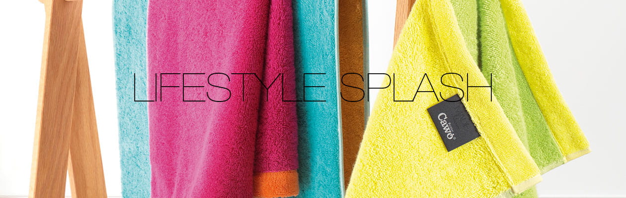 Cawö Lifestyle Splash – Bunte Baumwollhandtücher in Premiumqualität
