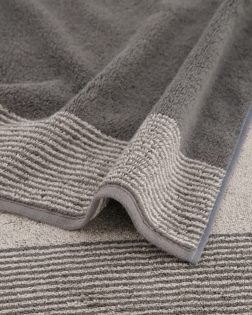 Cawö - Luxury Home Two-Tone 590 - Farbe: schiefer - 77 - Seiflappen ...